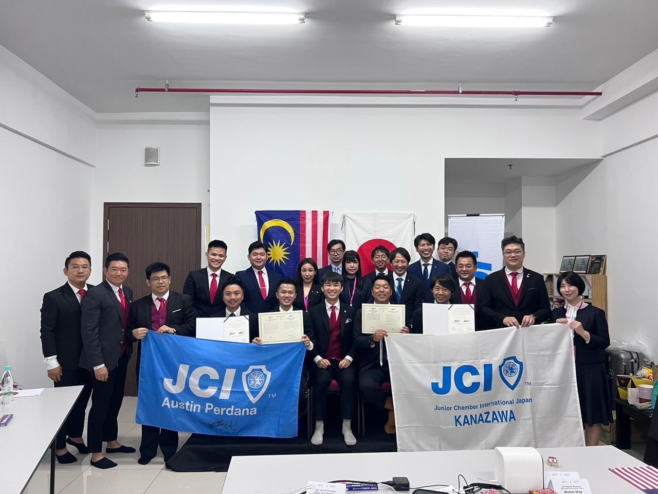 JCIオースティンペルダナとの姉妹JC締結式 実施報告